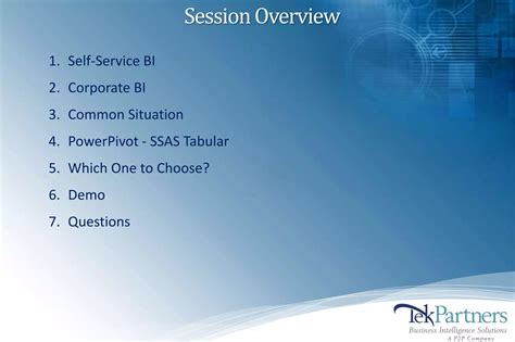 Balanced Bi Approach Power Pivot And Ssas Tabular Ppt