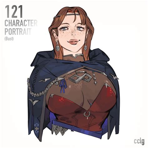 Character Portrait Bust 121 By Cclgadoptables On Deviantart