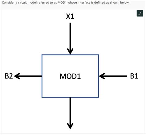 The Circuit Has Two Inputs X1 And B1 And Two