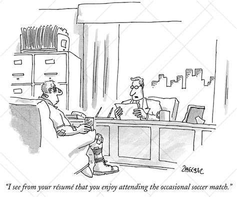Job Interview Cartoon New Yorker