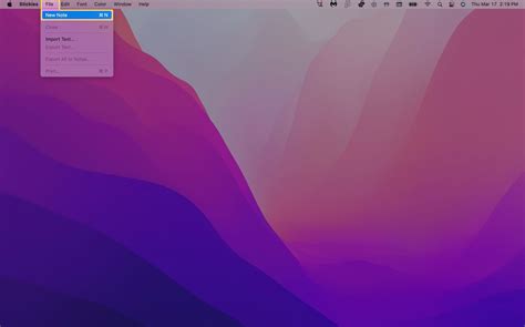 How To Use Sticky Notes For Mac