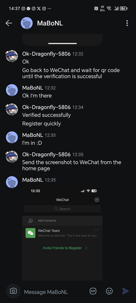 Proof 32 Wechat Verification Scan Qr Code Available All Countries 👇