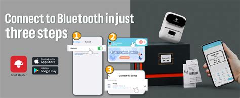 Phomemo Label Maker Machine Phomemo M110 Portable Bluetooth Thermal Label Printer Sticker