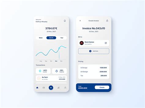 Invoice Ui Designs Themes Templates And Downloadable Graphic Elements