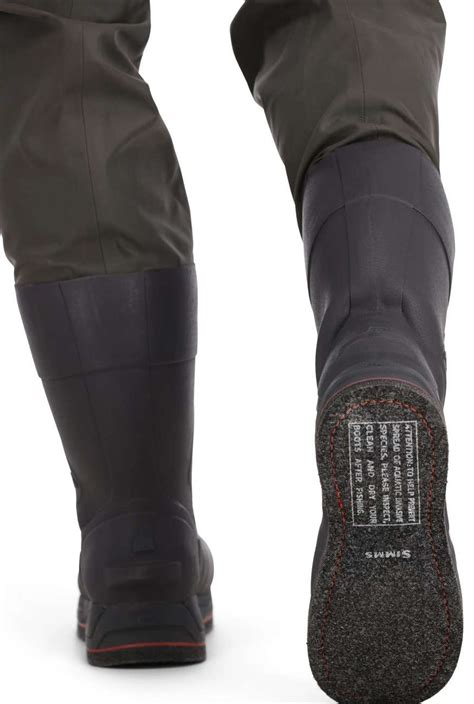 Simms Mens G3 Guide Bootfoot Felt Sole Waders Xxl12 Tackledirect