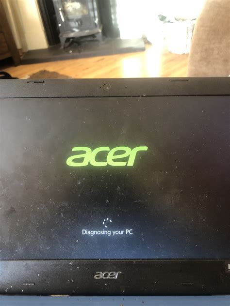 My Laptop Is Stuck In A Repairing Disk Errors Loop Acer Community