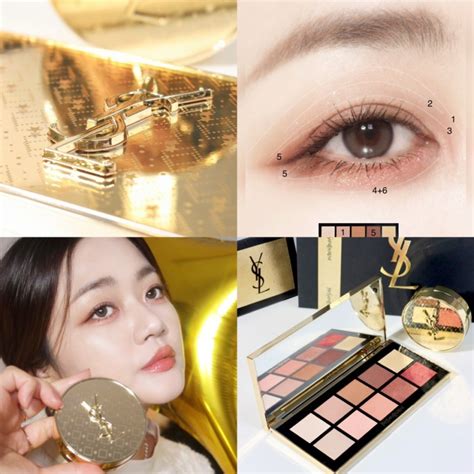 2022 입생로랑 뷰티 홀리데이 골드 컬렉션 한정판 섀도우팔레트 쿠션으로 연말 메이크업♥ 네이버 블로그