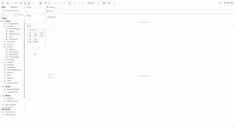 Logic Of Building Your First Tableau Sheet The Data School