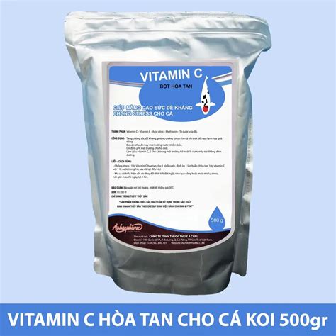 Vitamin C Cho Cá Koi Có Tốt Không Cách Bổ Sung Hiệu Quả