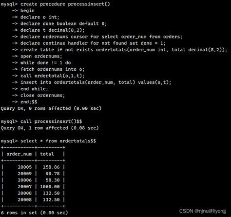 深入学习mysql 使用存储过程（游标）mysql 存储过程中的游标的复杂使用 Csdn博客