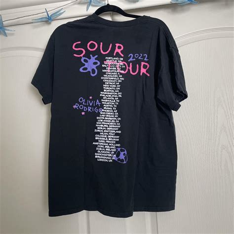 Olivia Rodrigo Sour Tour Merch Size Xl Worn A Few Depop