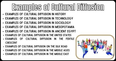 Examples Of Cultural Diffusion Vivid Examples