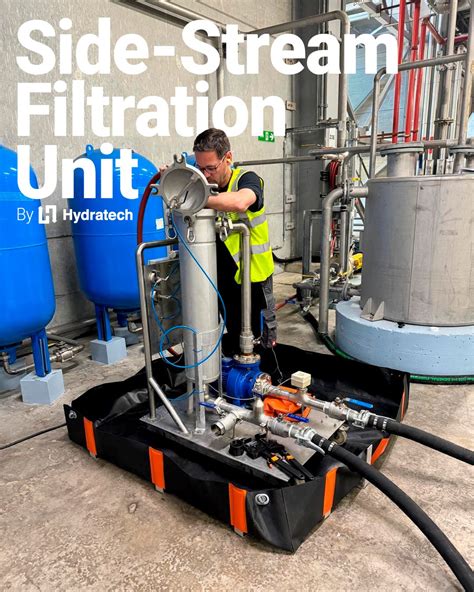 Hydratech On Linkedin Side Stream Filtration Unit Set Up At Major