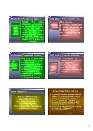 Ethics Professionalism PDF Careers