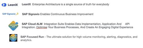 Leanix Signavio Calm Saps4hana Risewithsap Transformation Jos Van Der Laan