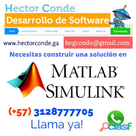 Profesor De Matlab Y Simulink En Colombia Clasf Formacion Y Libros