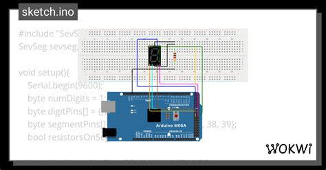 Sevensegment Javier Wokwi Esp32 Stm32 Arduino Simulator