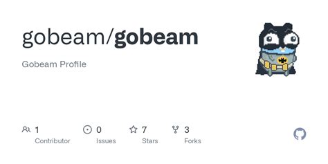 GitHub Gobeam Gobeam Gobeam Profile