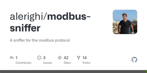 Github Alerighi Modbus Sniffer A Sniffer For The Modbus Protocol