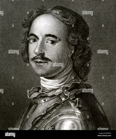 Peter The Great Tsar And Emperor Of Russia Stock Photo Alamy