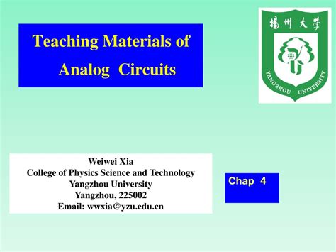 Ppt Introduction To Field Effect Transistors And Basic Fet Amplifiers Powerpoint Presentation