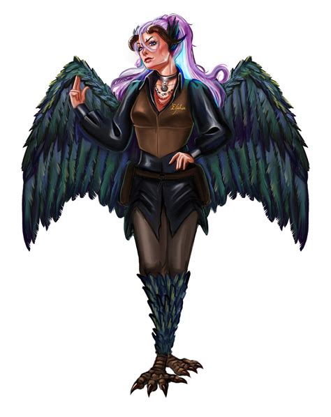 Artstation Siren Dnd Character