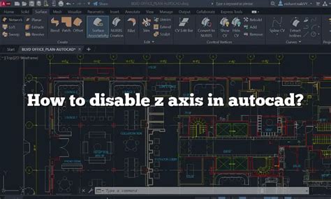 How To Disable Z Axis In Autocad CADdikt
