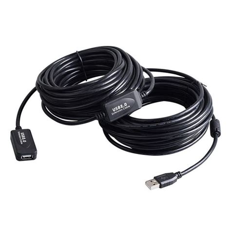 Banchugw USB Extension Cord 5 10 15 20 30M With Signal Amplifier Can Be Connected Scannig Webcam