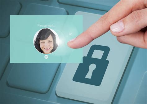 手触碰身份验证密码应用程序接口图片 包图网企业站