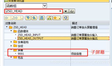 sd 销售订单抬头和行项目屏幕增强 销售订单屏幕增强 csdn博客