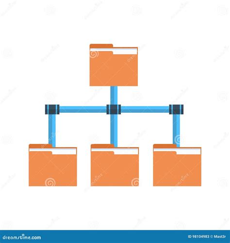 Folder Data Access Icon Cloud Computer Connection Hosting Server