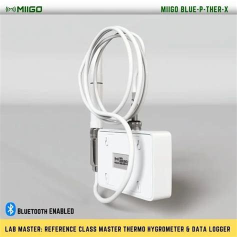 Reference Class Bluetooth Master Digital Thermo Hygrometer Cum Data