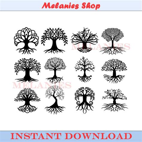 Tree Of Life Svg Tree Of Life Clipart Tree Of Life Svg Cut Inspire Uplift