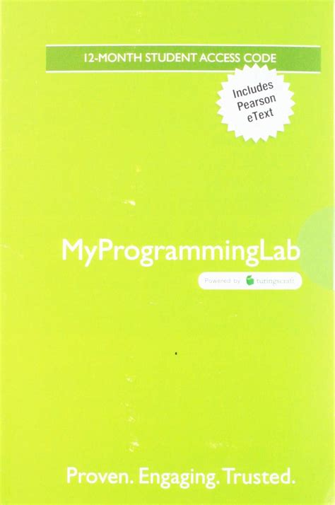Introduction to Programming Using Visual Basic - MyLab Programming with ...
