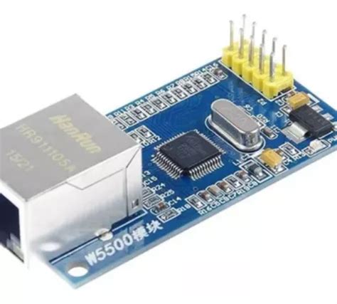 1 módulo ethernet w5500 tcp ip mercadolivre