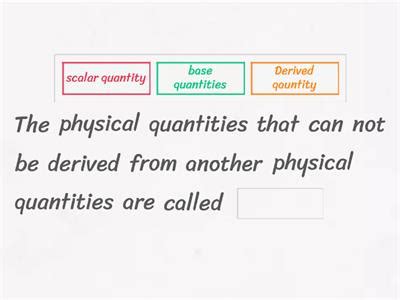 Scalar And Vector Quantities Teaching Resources