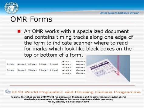 Optical Data Capture Optical Mark Recognition OMR Regional