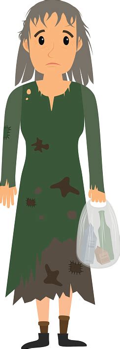 명의 여성 불결 늙음 옷 구걸 사회 문제에 대한 스톡 벡터 아트 및 기타 이미지 구걸 사회 문제 기업 재무와 산업 문제 Istock