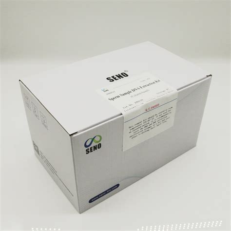 Seno Sperm Sample Dna Extraction Kit ผู้เชี่ยวชาญด้านการตรวจดีเอ็นเอ