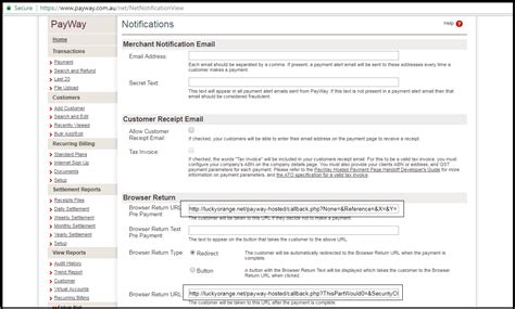Code Samples Payway Payment Gateway Hosted Payment Page Setup
