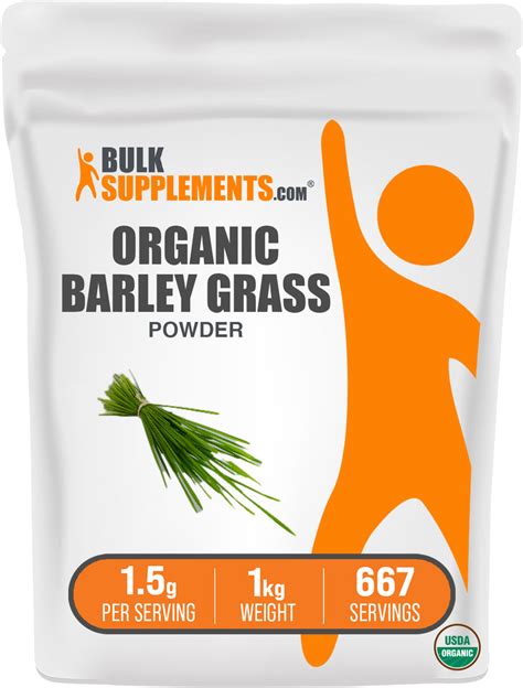 Organic Barley Grass Powder Hordeum Vulgare Powder