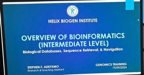 Richa Sanka On Linkedin Bioinformatics Datascience Genomics Learning Helixbiogen