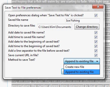 How To Save Highlighted Text In Firefox Into A File
