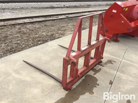 Balemaster Case L44 L350 D 04 SS Front Loader Bale Fork Agriculture BigIron