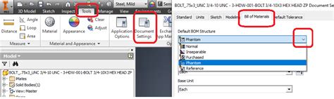 Solved Is There Any Way To Exclude An Assembly Component In Bom Autodesk Community