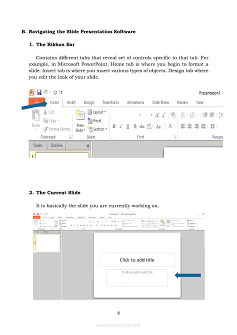 EPP ICT Quarter Module Slide Presentation With Multimedia Using