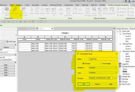 insert column in a schedule with calculated value dynamo