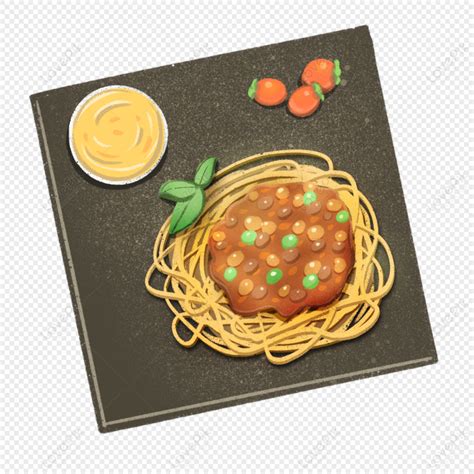 미식가 토마토 소스 파스타 Png 일러스트 무료 다운로드 Lovepik