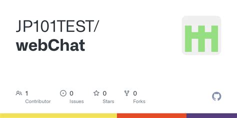 Github Jp101testwebchat