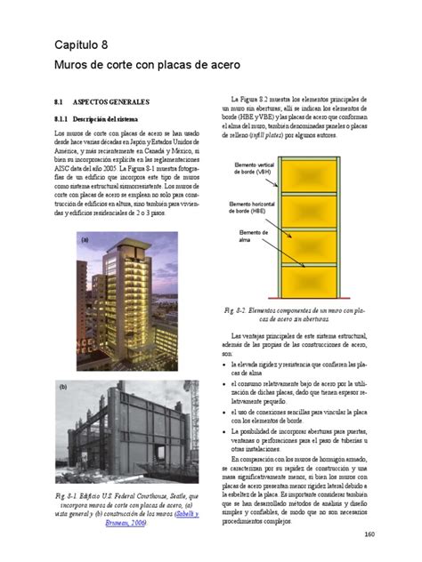 Spsw Aisc 341 16 Pdf Viga Estructura Doblar